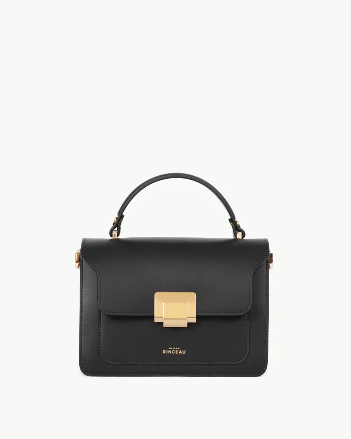 MAISON RINCEAU | Le Petit Apollon Noir - Leather shoulder bag